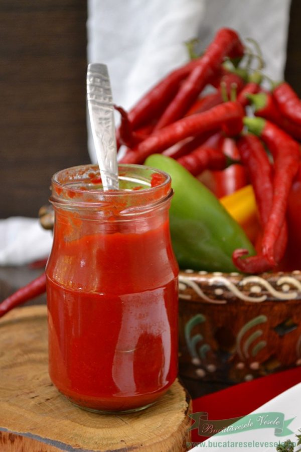 Pasta de Ardei Kapia, conserva pentru iarna - Bucataresele Vesele