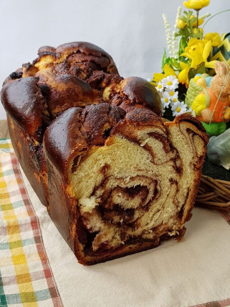 Cozonac Babka cu ciocolata - Bucataresele Vesele