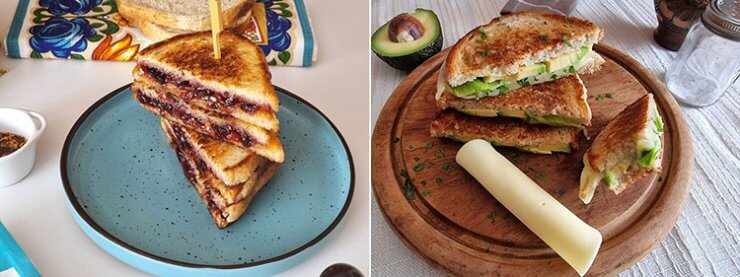 Sandvisuri rapide de vara - Bucataresele Vesele - gustari calde