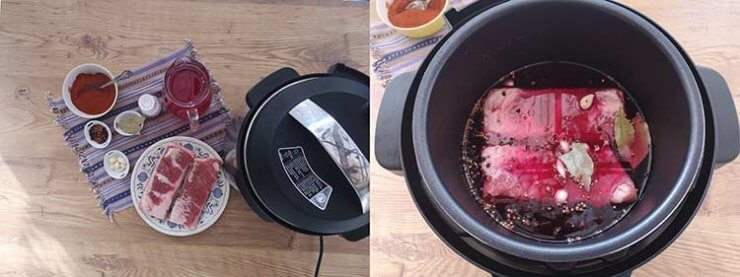 Sunca fiarta in zeama de varza - Bucataresele Vesele