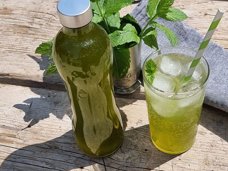 Sirop de menta fara colorant - Bucataresele Vesele