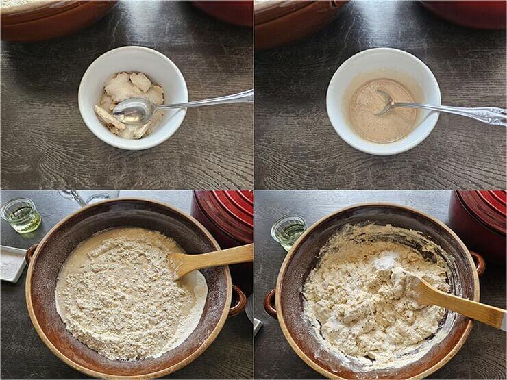 Paine fara framantare coapta in oala de fonta - Bucataresele Vesele